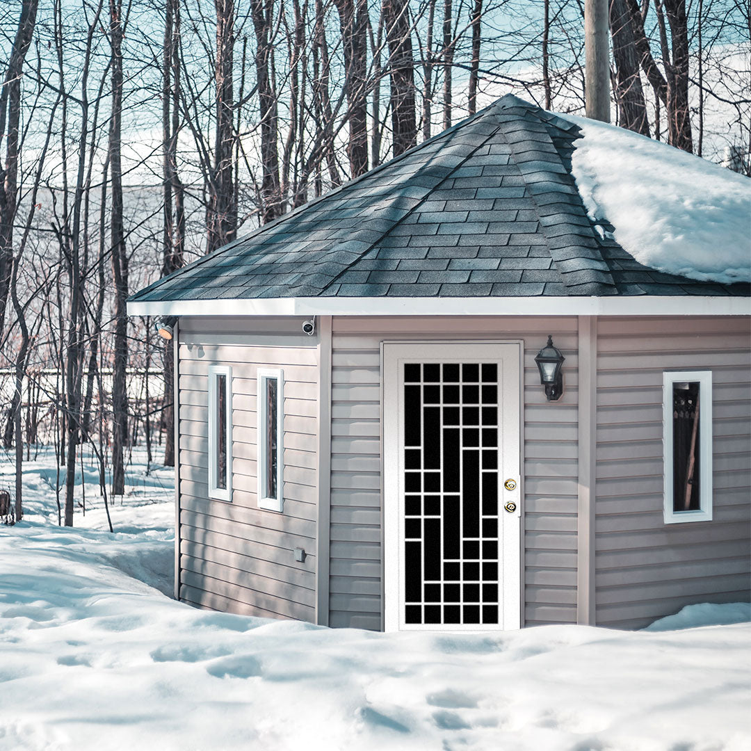 Matrix Laser Cut Security Storm Door | ASP