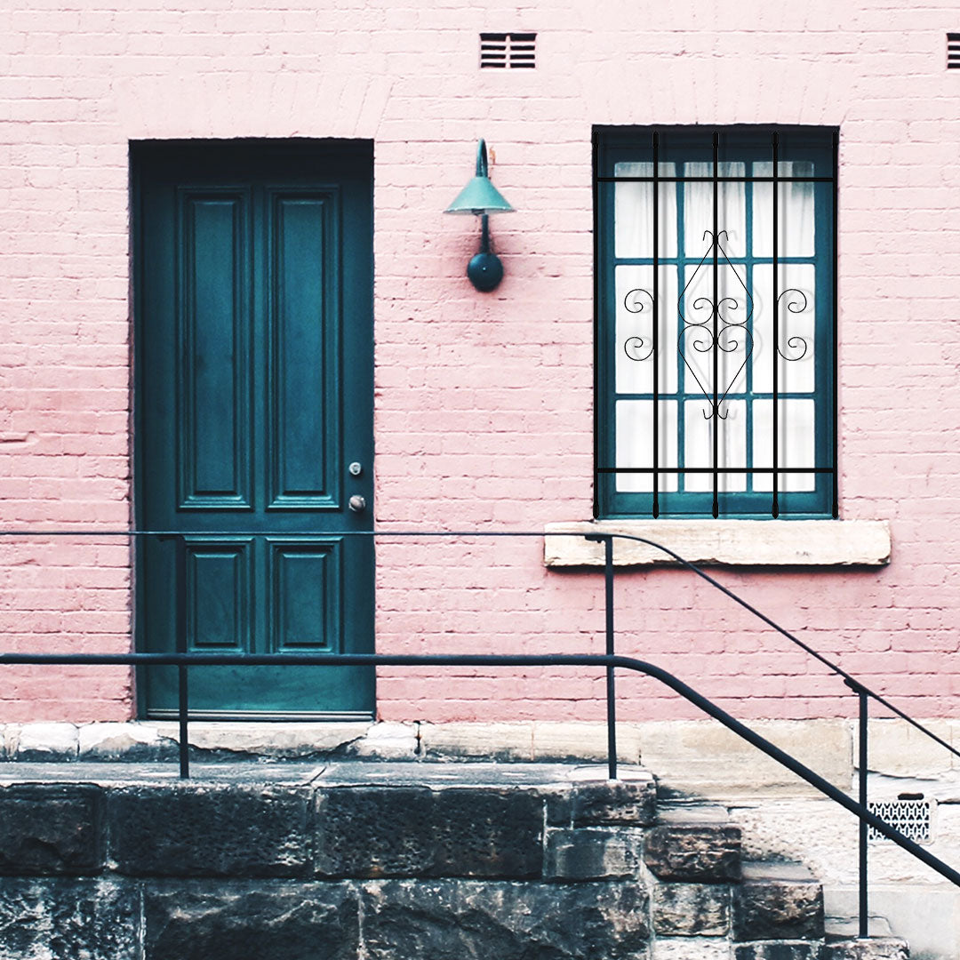 30'' x 48'' Spear Point Window Guard | ASP